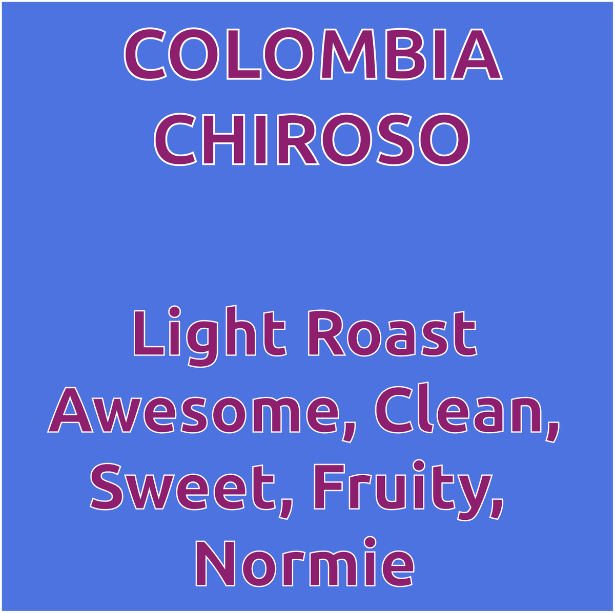 Colombia Dispensa Chiroso Washed – Royal Mile Coffee Roasters