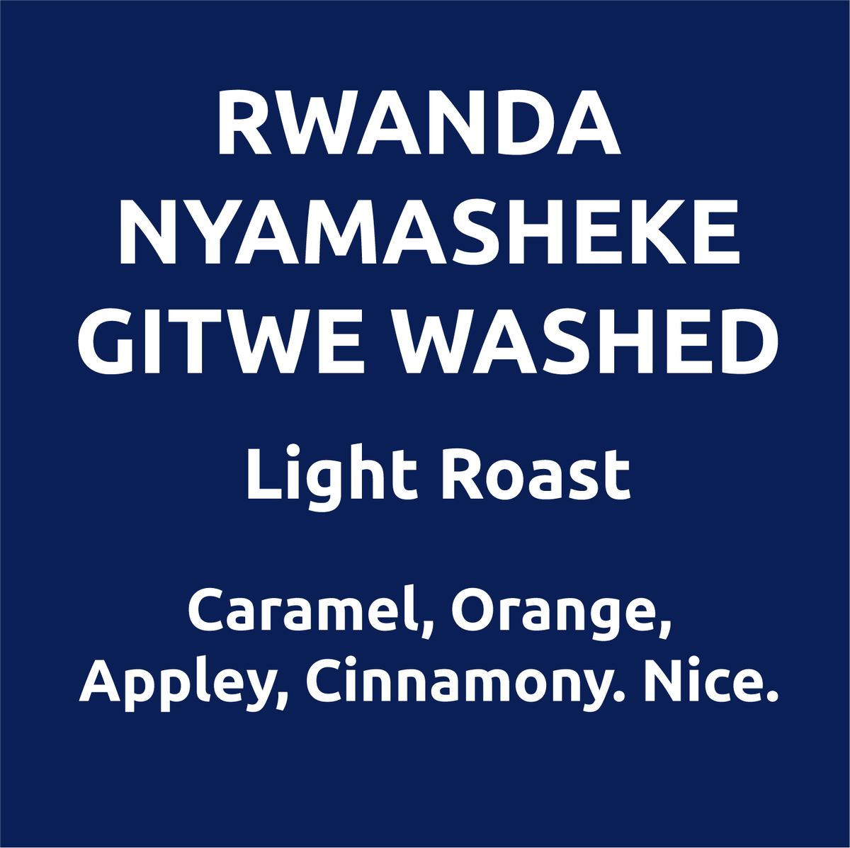 Rwanda Nyamasheke Gitwe Washed – Royal Mile Coffee Roasters